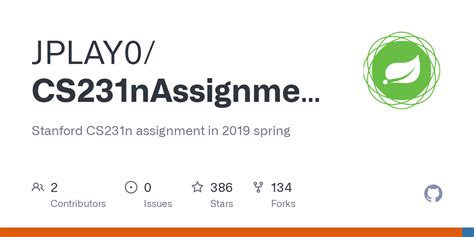 GitHub JPLAY CS NAssignment Stanford CS N Assignment In Spring