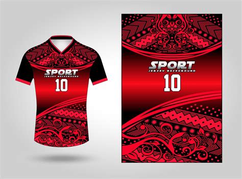 Sport Jersey Design Jersey Pattern Jersey Texture 27850747 Vector Art