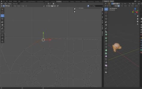 UV Editor Blurred Vertex Edge Face UV Selection Blender Stack Exchange