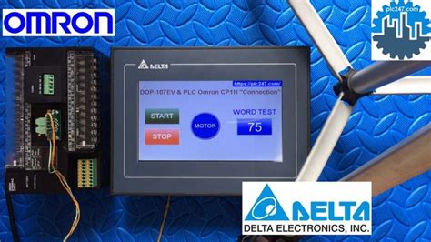 Delta Hmi And Omron Plc Communication Tutorial