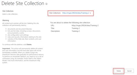 Delete Sharepoint Site Powershell Spguides