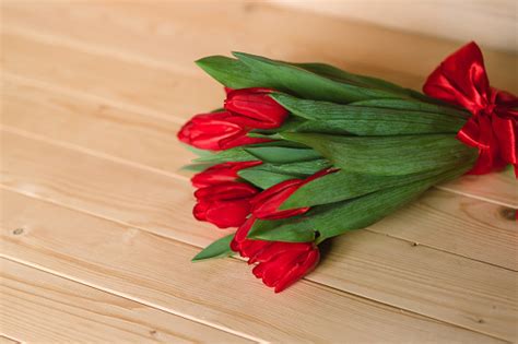 레드 튤립과 아름 다운 소박한 배경입니다 어머니의 날 생일 국제 여성의 날 3 월 8 일에 대 한 다채로운 카드 경관에 대한 스톡 사진 및 기타 이미지 Istock