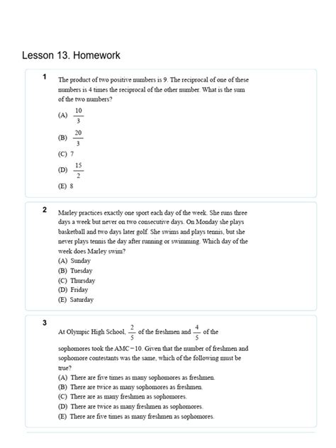 lesson 13 homework pdf