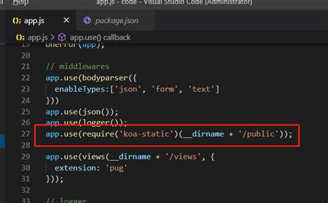 Nodejs Koa2 设置 静态资源目录 阴翳公子 博客园