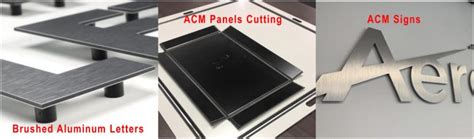 ACM Panel Cutting Aluminium Composite Panels CNC Cutting