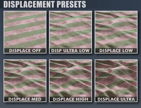 Dd Pbr Striped Cotton Shaders For Iray Daz 3d