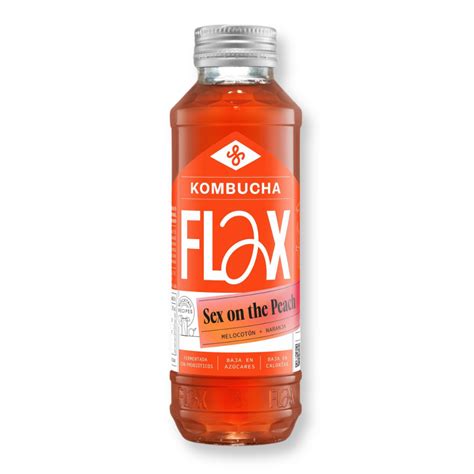 Kombutxa Sex On The Peach 330ml Flax Fruta Y Verdura Cal Fruitós