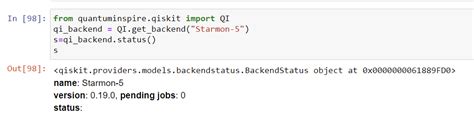 Qi Qiskit Sdk Returns Incorrect Status Object · Issue 113 · Qutech