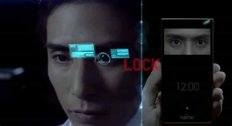 fujitsu iris authentication system enables to log into web services