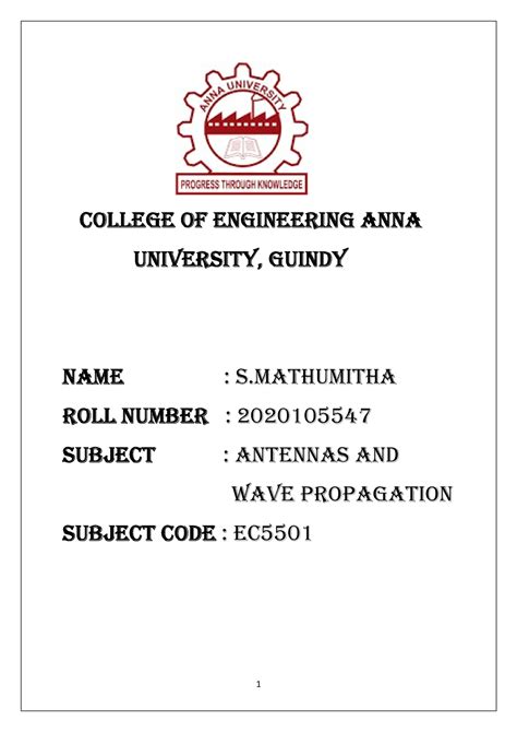 Sinuous Antenna Pdf Assignment College Of Engineering Anna Sinuous Antenna Pdf Assignment College Of Engineering Anna