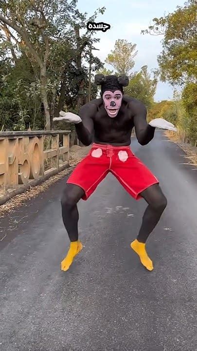 يرتدي ملابس ميكي ماوس الكرتونية Ytshorts Arabicshorts Arabicvideo