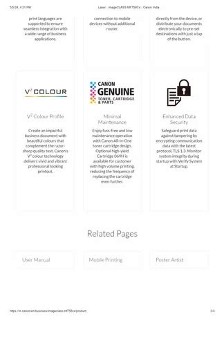 Canon Imageclass Mf756cx Printer At ₹ 95000 Printers In New Delhi