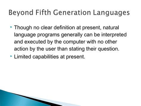 Lect 1 Introduction To Programming Languages PPT