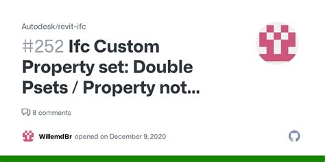 Ifc Custom Property Set Double Psets Property Not Written To Ifc
