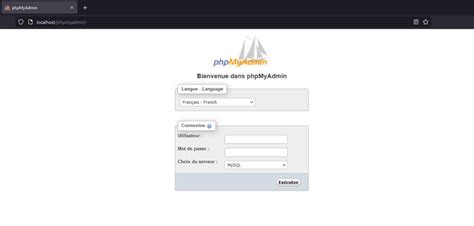 Localhost Dashboard Phpmyadmin Jeryserve