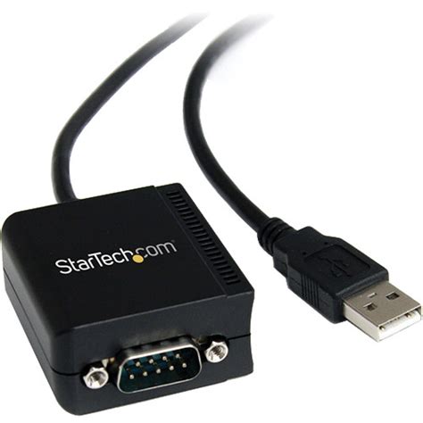 StarTech USB Male To RS232 Male Adapter Cable With COM