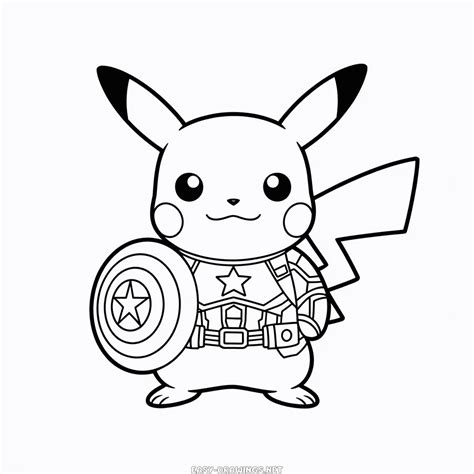 Pikachu Birthday Easy Drawing Easy Drawings