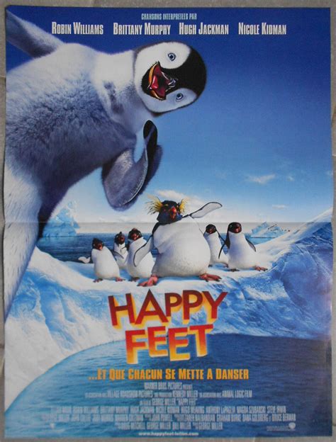 Happy Feet Poster George Miller Warren Coleman 40x60cm Cinead