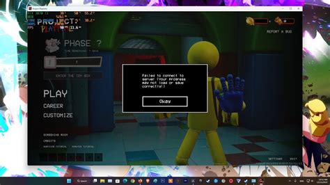 Fixed Project Playtime Failed To Connect To Server Connection Error
