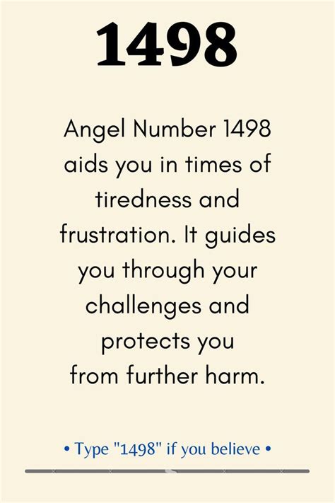1498 Angel Number 1498 Angel Number Meaning 1498 Meaning Artofit