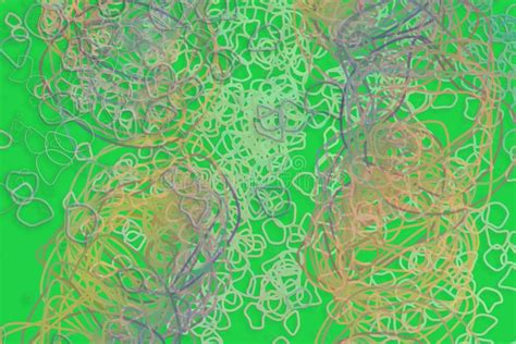 Color Abstract Pattern Generative Blended Messy Shapes Art Background Effect Design Web