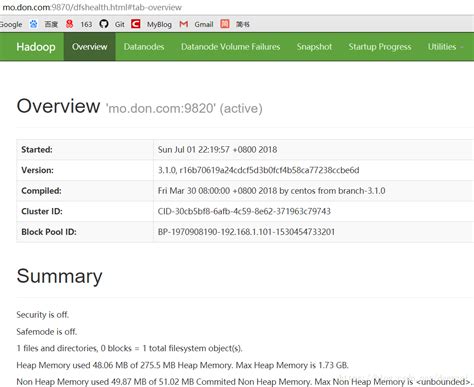 hadoop3 1 0 伪分布式环境安装部署 hadoop3 1 0 伪分布 荒 csdn博客
