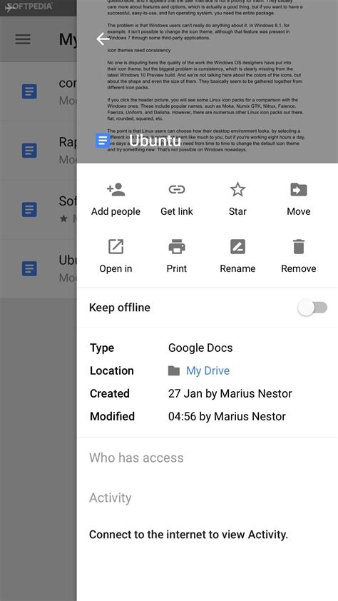 Google Drive For IOS Gets Material Design Faster Syncing And Improved Scrolling Softpedia
