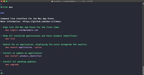 Use The Mac App Store From The Command Line