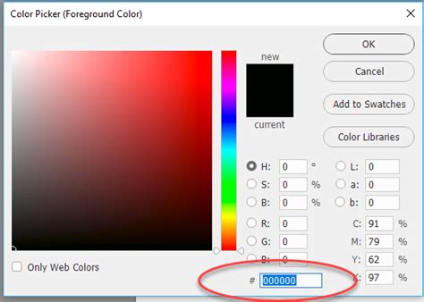 Solved Color Picker Where To Insert A Color Code Adobe Product Community 9275137