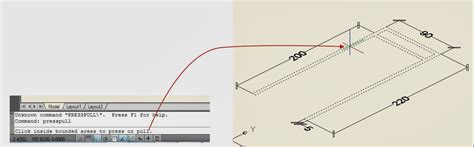 Menggunakan Perintah 3d Autocad Presspull Extrude Revolve Loft