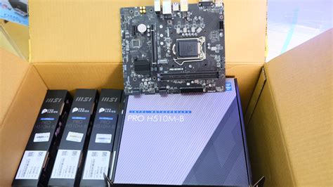 Mainboard MSI PRO H510M B Socket LGA 1200 2 x DDR4 1 x M 2 HDMI D Sub Hoàng Sơn Computer