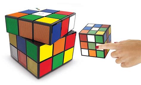 Up To 41 Off Rubiks Cube Bluetooth Speaker Groupon