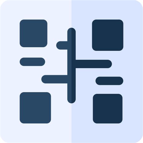 Qr Code Basic Rounded Flat Icon