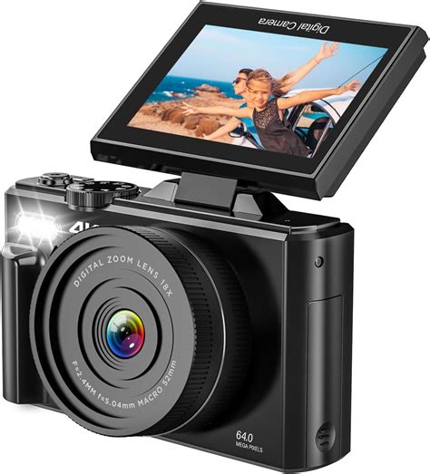Ourlife Cámara Digital 4k Para Fotografía Y Video Camara Digital Uhd