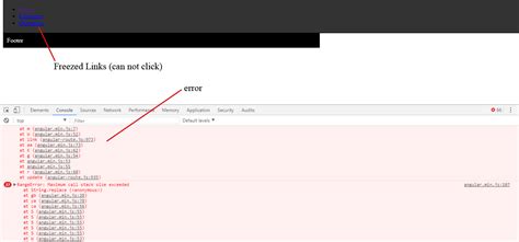 Angularjs Maximum Call Stack Size Exceeded Issue With Base Ref Stack Overflow