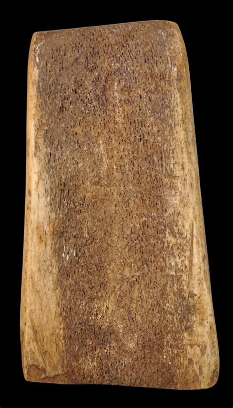 Tibetan Bone Plaque Of A Terrifying Deity Michael Backman Ltd