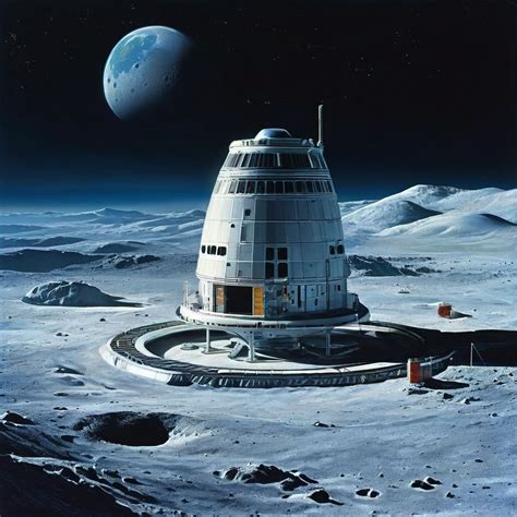 Create An Image Showing A Ring Shaped Facility On The Lunar By Mario Kozuh Schneeberger