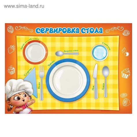 Схема сервировки стола в детском саду 73 фото фото картинки и рисунки скачать бесплатно