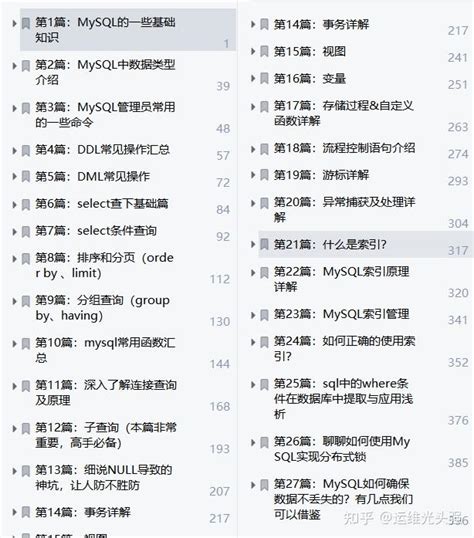 超详细！年薪百万架构师整理的mysql笔记，新手看这一篇就够了 知乎
