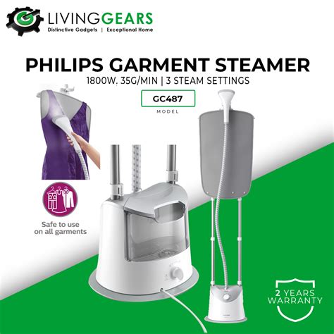 Philips Easy Touch Plus Garment Iron Hanging Steamer GC487 | Lazada