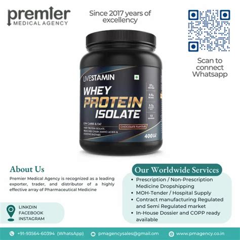 Chocolate Whey Protein Isolate Powder 400 Gm At ₹ 984 In Nagpur Id
