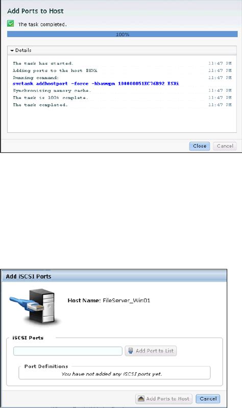 8 2 Adding And Deleting Host Ports Implementing The Ibm Storwize