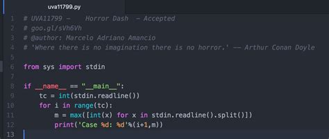 Solving Uva Online Judge Problems In Python