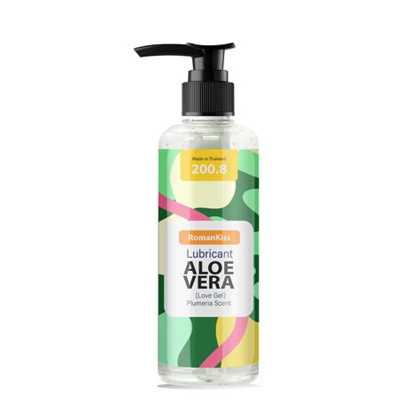 Lubricant Aloe Vera Love Gel Plumeria Scent 2008 Ml The