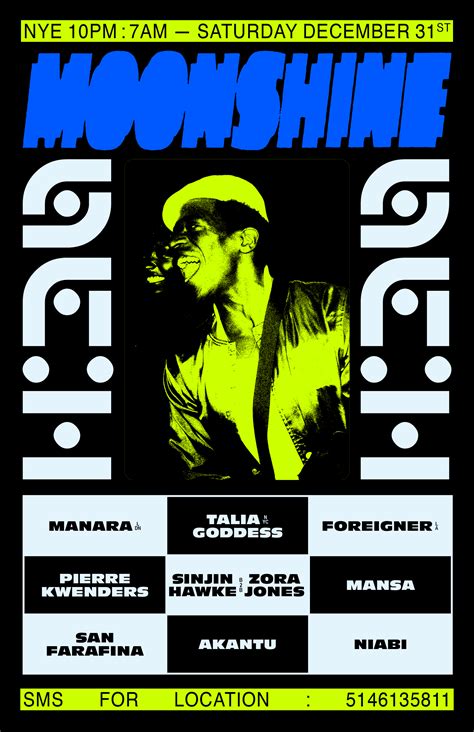 Moonshine Saï Saï 2023 NYE Special Montreal QC Moonshine