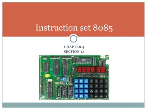 Instruction Set PPT