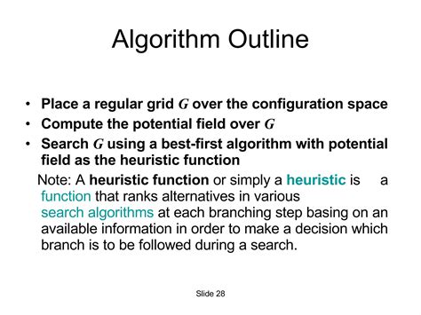 Path Planning And Navigation Ppt