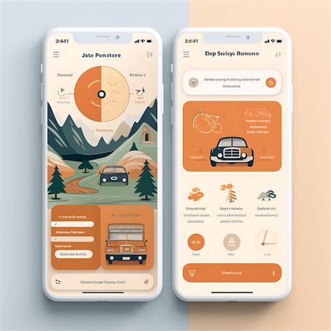 Premium Photo Mobile App Design Of Insurance Insurance Claims App Design Trustworthy Theme Wi