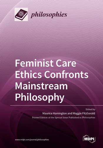 Feminist Care Ethics Confronts Mainstream Philosophy Mdpi Books