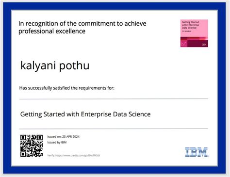 Kalyani Pothu On Linkedin Excited To Have Completed A Comprehensive 3 Day Getting Started With